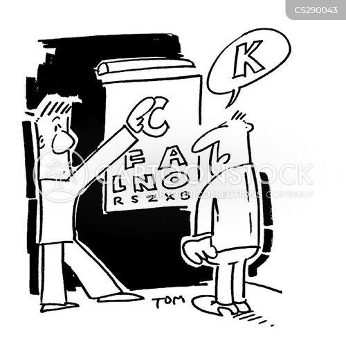 Eye Disorders Cartoons and Comics - funny pictures from CartoonStock