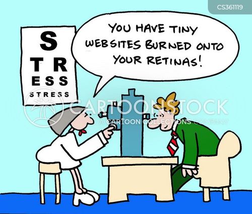 Retina Cartoons and Comics - funny pictures from CartoonStock