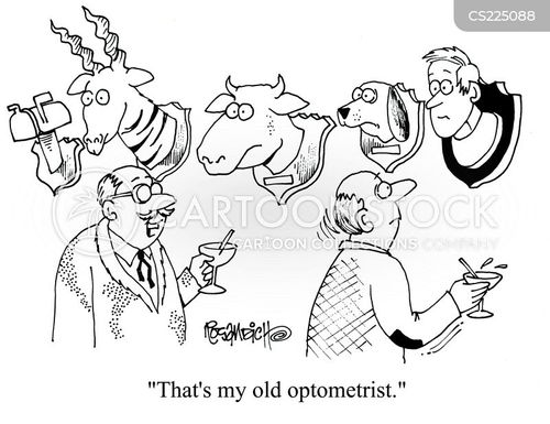 Myopia Cartoons and Comics - funny pictures from CartoonStock