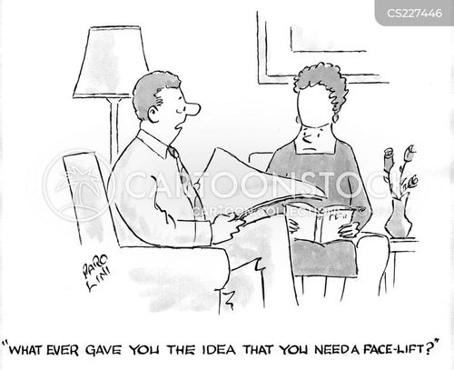 Facelift Cartoons and Comics - funny pictures from CartoonStock