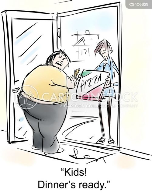 Pizza Delivery Cartoons and Comics - funny pictures from CartoonStock