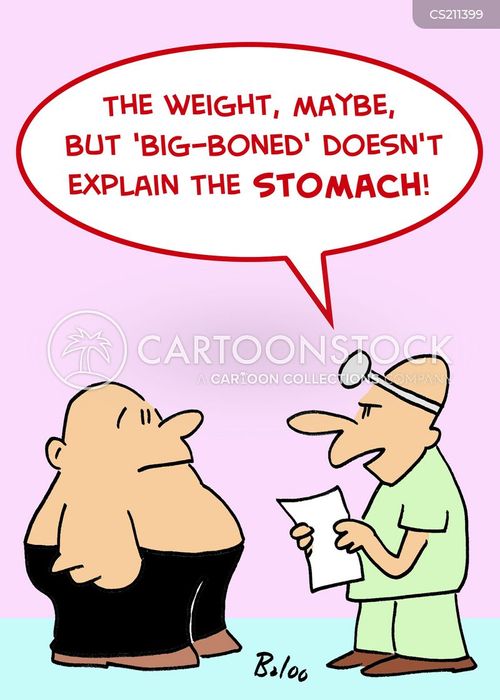 Big Boned Cartoons and Comics - funny pictures from CartoonStock