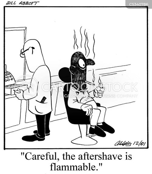 Inflammable Cartoons and Comics - funny pictures from CartoonStock