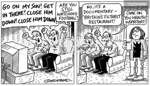 Health Inspectors Cartoons and Comics - funny pictures from CartoonStock