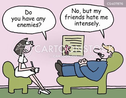 Worst Enemy Cartoons and Comics - funny pictures from CartoonStock