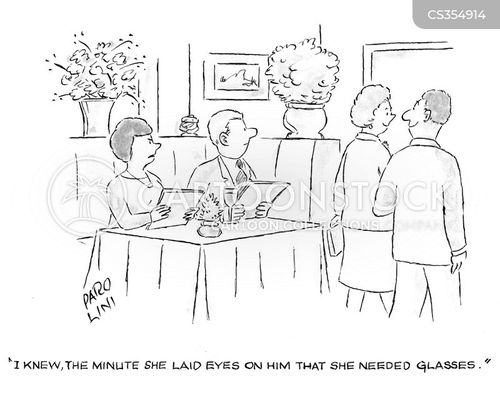 Short Sightedness Cartoons and Comics - funny pictures from CartoonStock