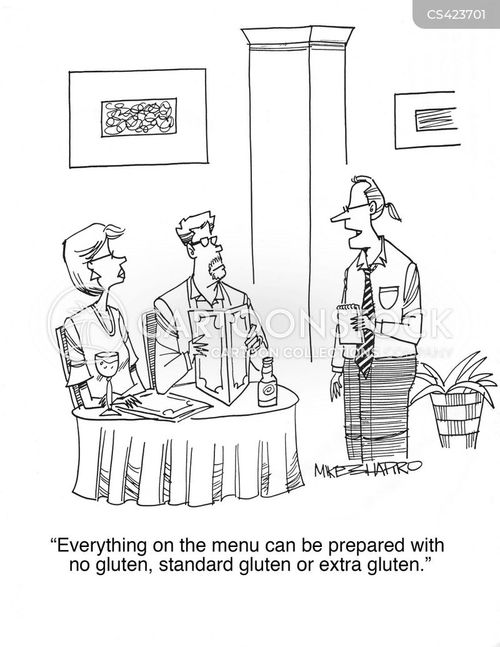 Allergy-friendly Restaurants Cartoons and Comics - funny pictures from ...
