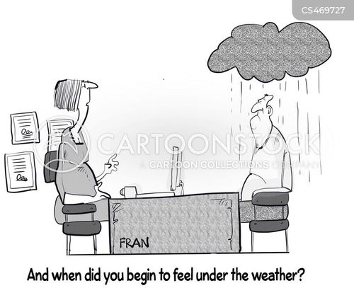 Under The Weather Cartoons and Comics - funny pictures from CartoonStock
