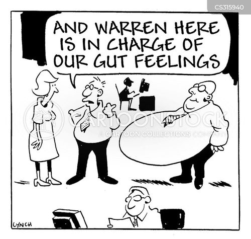 Gut Feeling Cartoons and Comics - funny pictures from CartoonStock