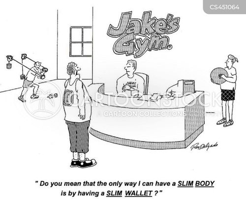Expensive Gym Cartoons and Comics - funny pictures from CartoonStock