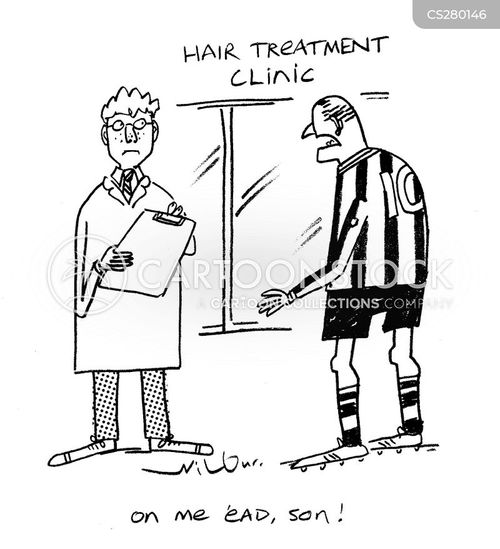 Hair Tonic Cartoons and Comics - funny pictures from CartoonStock