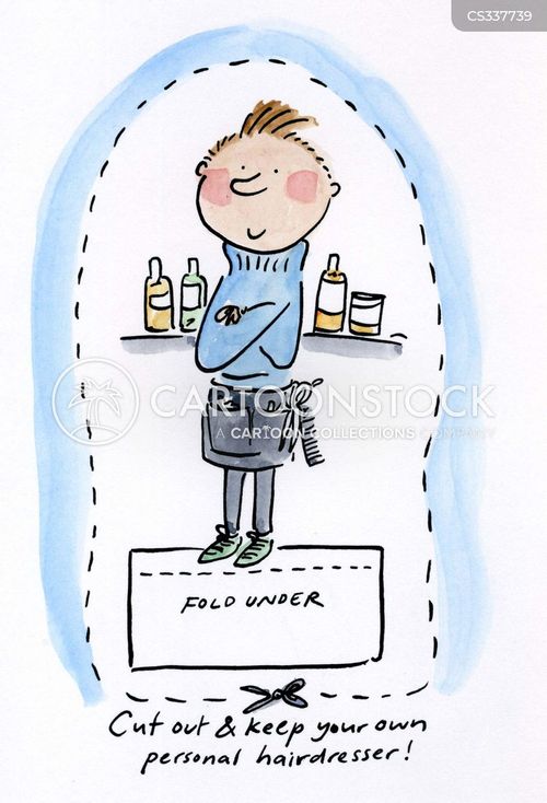 Cutting Hair Cartoons and Comics - funny pictures from CartoonStock