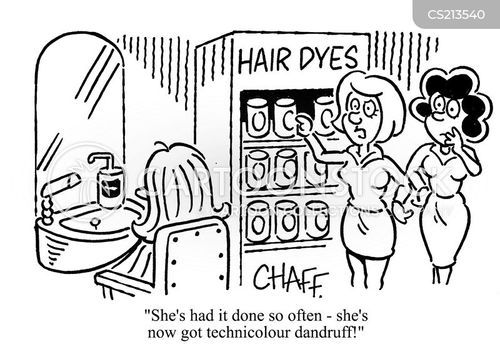 Dying Hair Cartoons and Comics - funny pictures from CartoonStock