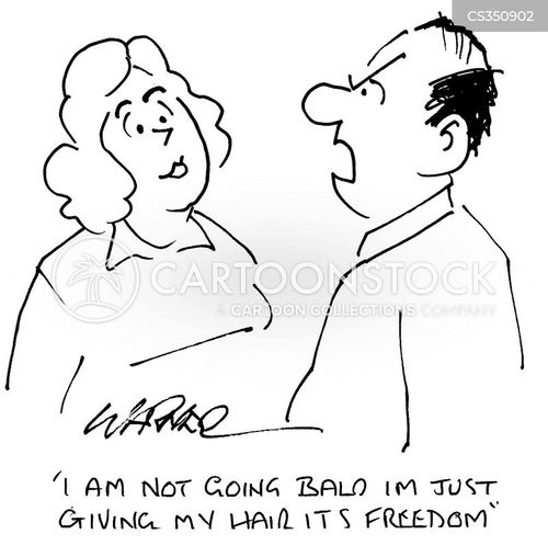 Receding Hairline Cartoons and Comics - funny pictures from CartoonStock