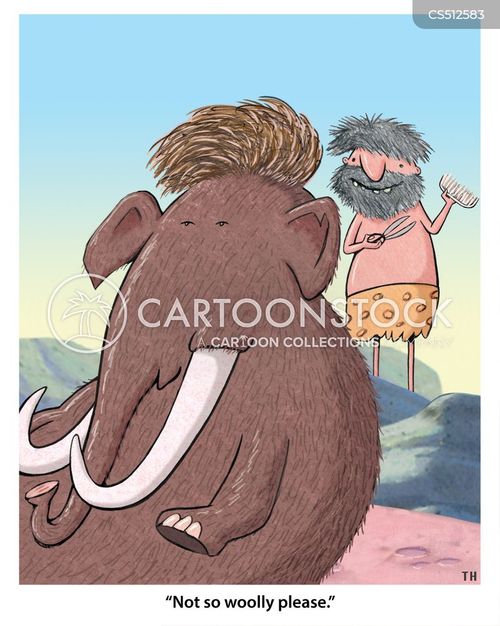 Wooly Mammoth Cartoons and Comics - funny pictures from CartoonStock