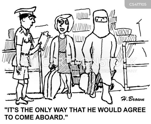 Protective Clothes Cartoons and Comics - funny pictures from CartoonStock