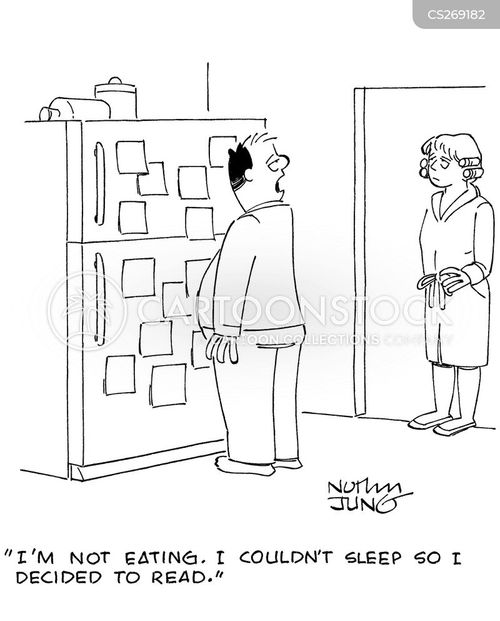 Raiding The Fridge Cartoons and Comics - funny pictures from CartoonStock