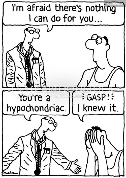 Hypochondriac Cartoons and Comics - funny pictures from CartoonStock