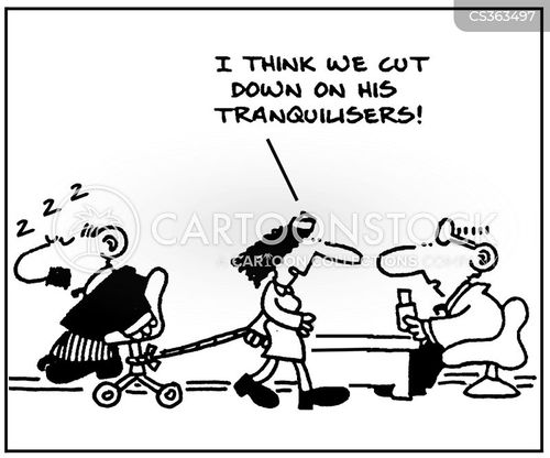 Tranquiliser Cartoons and Comics - funny pictures from CartoonStock