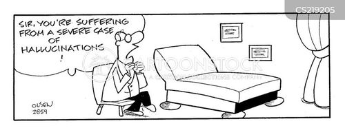 Hallucinated Cartoons and Comics - funny pictures from CartoonStock