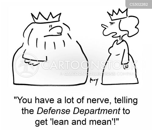 Lean And Mean Cartoons and Comics - funny pictures from CartoonStock