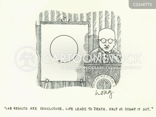 Lab Results Cartoons and Comics - funny pictures from CartoonStock