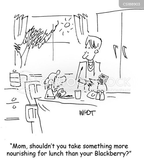 Eating Lunch Cartoons and Comics - funny pictures from CartoonStock