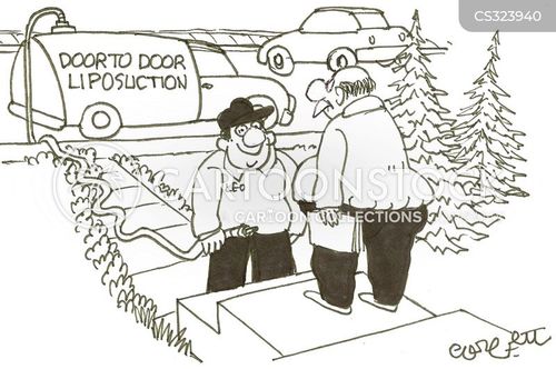 Liposuctions Cartoons and Comics - funny pictures from CartoonStock