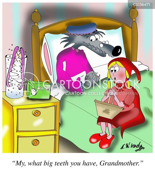 Large Teeth Cartoons and Comics - funny pictures from CartoonStock