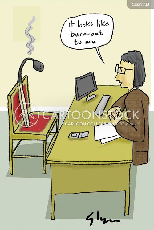 Burned Out Cartoons and Comics - funny pictures from CartoonStock