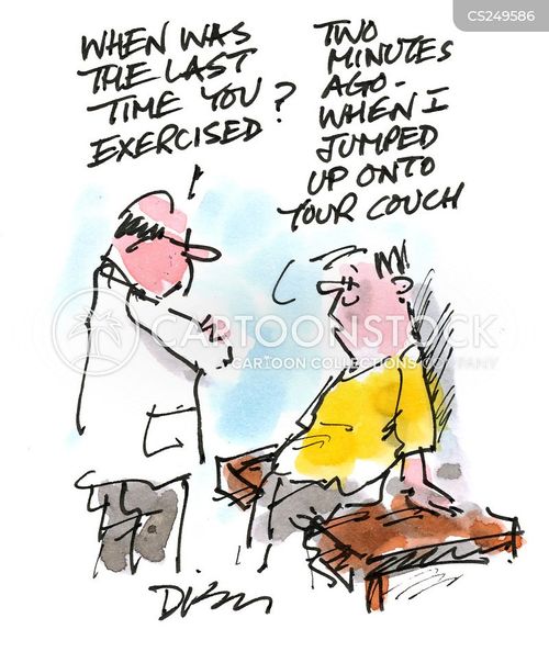 Stamina Cartoons and Comics - funny pictures from CartoonStock