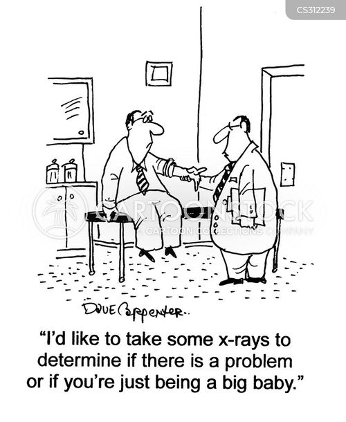 X-ray Examination Cartoons and Comics - funny pictures from CartoonStock