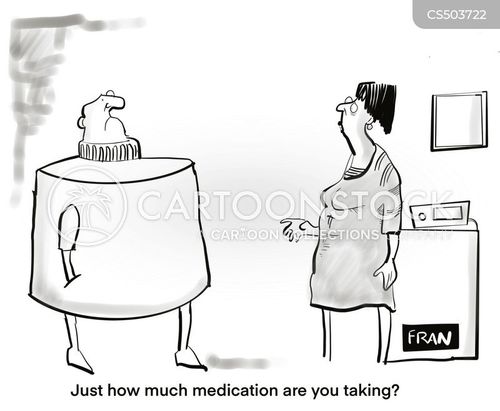 Taking Medication Cartoons and Comics - funny pictures from CartoonStock