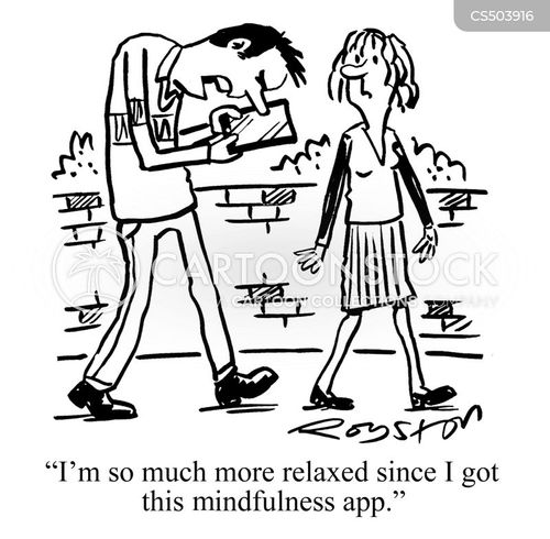 Mindfulness Cartoons and Comics - funny pictures from CartoonStock