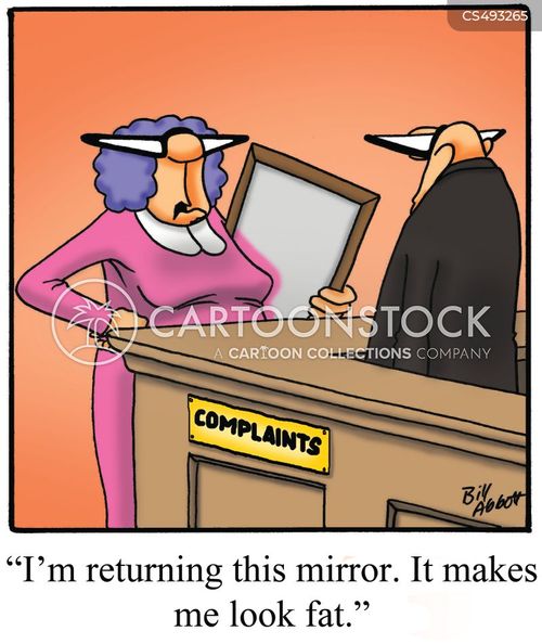 Complains About Rigged Mirror Cartoons and Comics - funny pictures from ...