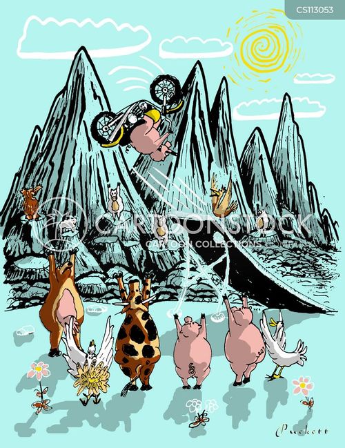 Motocross Cartoons and Comics - funny pictures from CartoonStock