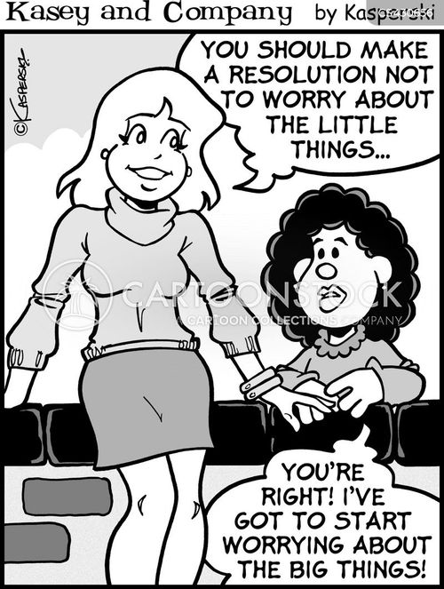 Anxiety Problem Cartoons and Comics - funny pictures from CartoonStock