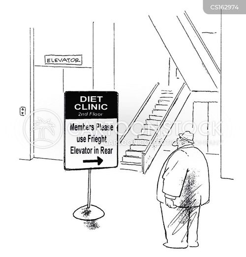 Diet Clinic Cartoons and Comics - funny pictures from CartoonStock
