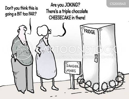 Cheesecake Cartoons and Comics - funny pictures from CartoonStock