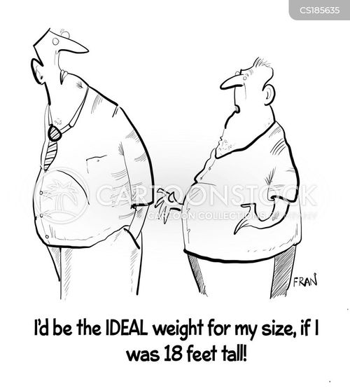 Ideal Weight Cartoons and Comics - funny pictures from CartoonStock