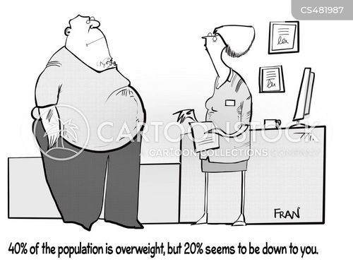Fat Problem Cartoons and Comics - funny pictures from CartoonStock