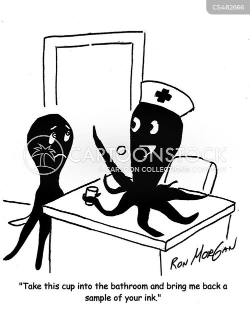 Urinalysis Cartoons and Comics - funny pictures from CartoonStock