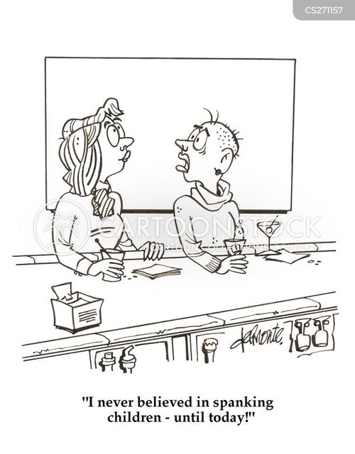 Smacking Cartoons and Comics - funny pictures from CartoonStock