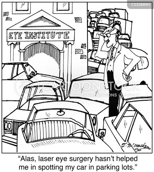 Eye Surgery Cartoons and Comics - funny pictures from CartoonStock
