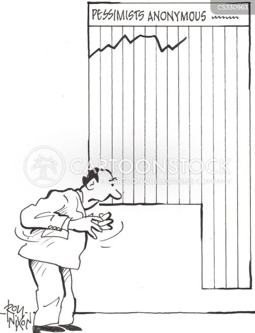 Pessimists Anonymous Cartoons and Comics - funny pictures from CartoonStock