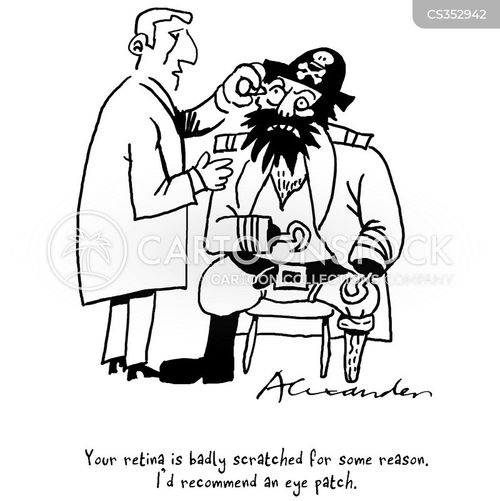 Retina Cartoons and Comics - funny pictures from CartoonStock