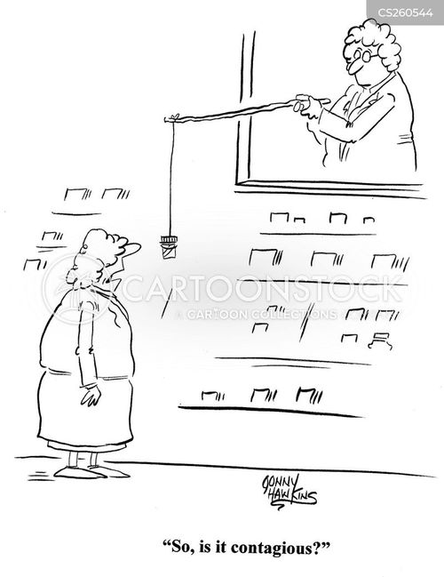 Contagious Cartoons and Comics - funny pictures from CartoonStock