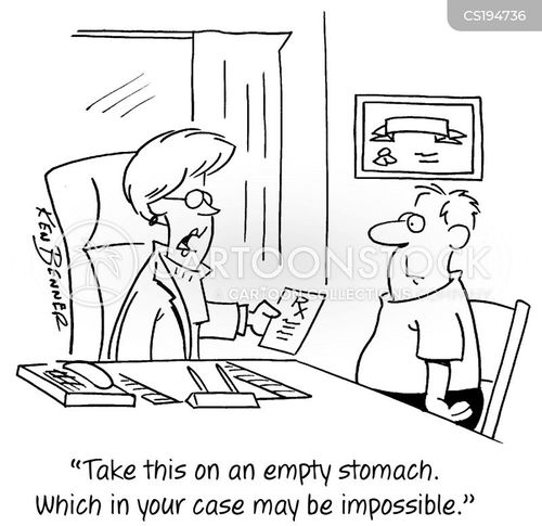 Empty Stomach Cartoons and Comics - funny pictures from CartoonStock