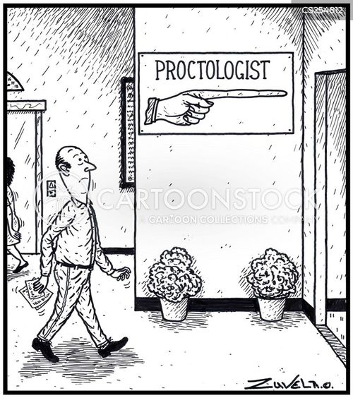 Rectum Cartoons and Comics - funny pictures from CartoonStock