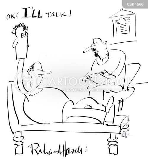 Psychologist Couch Cartoons and Comics - funny pictures from CartoonStock